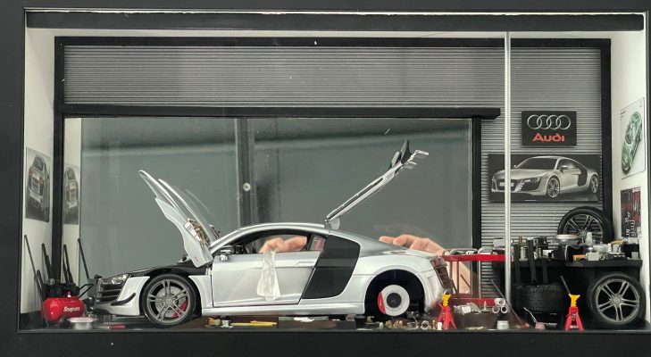 Audi Diorama Shadow Box Black Frame | sooqbeirut | Shop art gifts