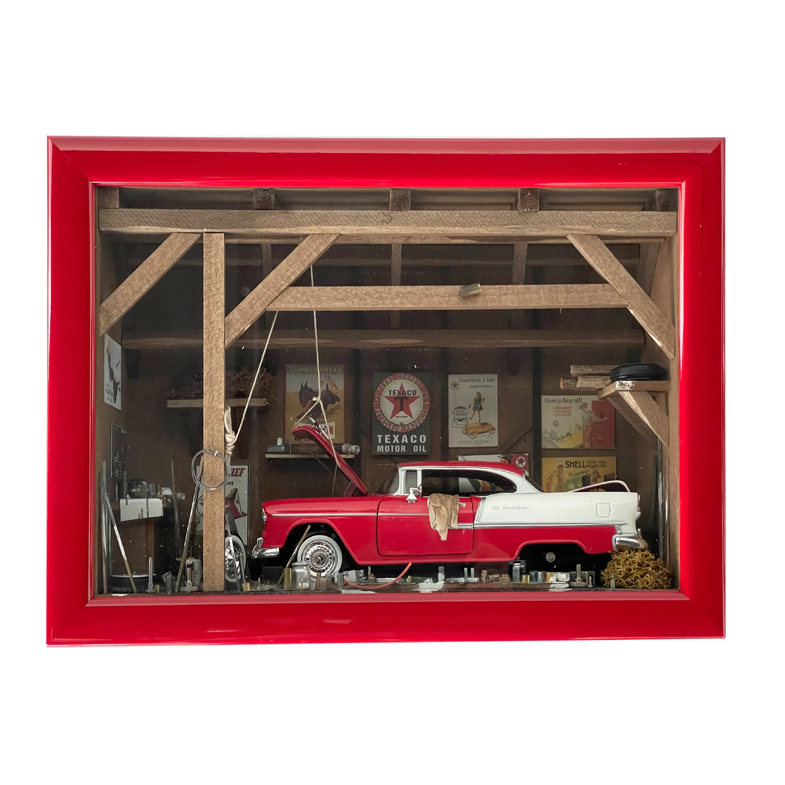 , Chevrolet Garage Diorama by Patrick Richard, Dubai, UAE