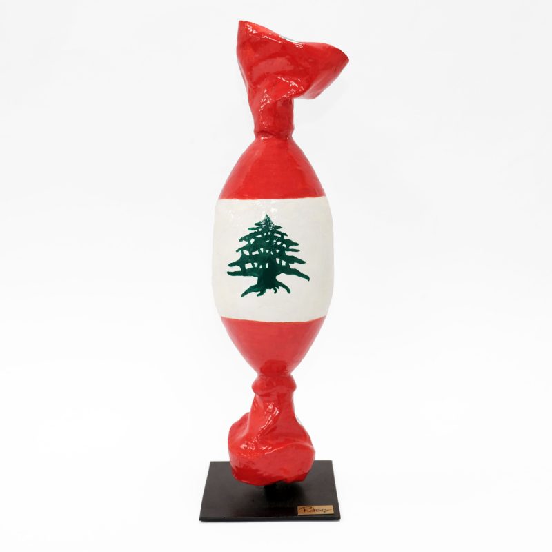 Lebanese Candy Flag | sooqbeirut | Shop Upcycled Art Gifts