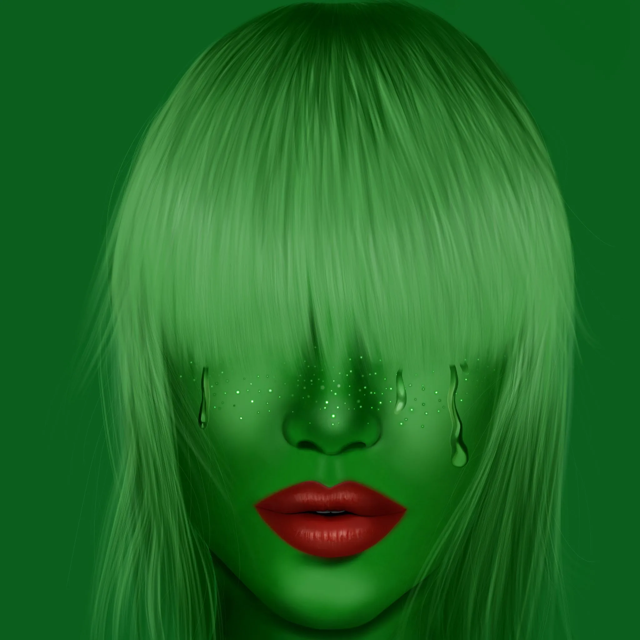 Digital Art, Mia Avatar by Roula Karam, Dubai, UAE